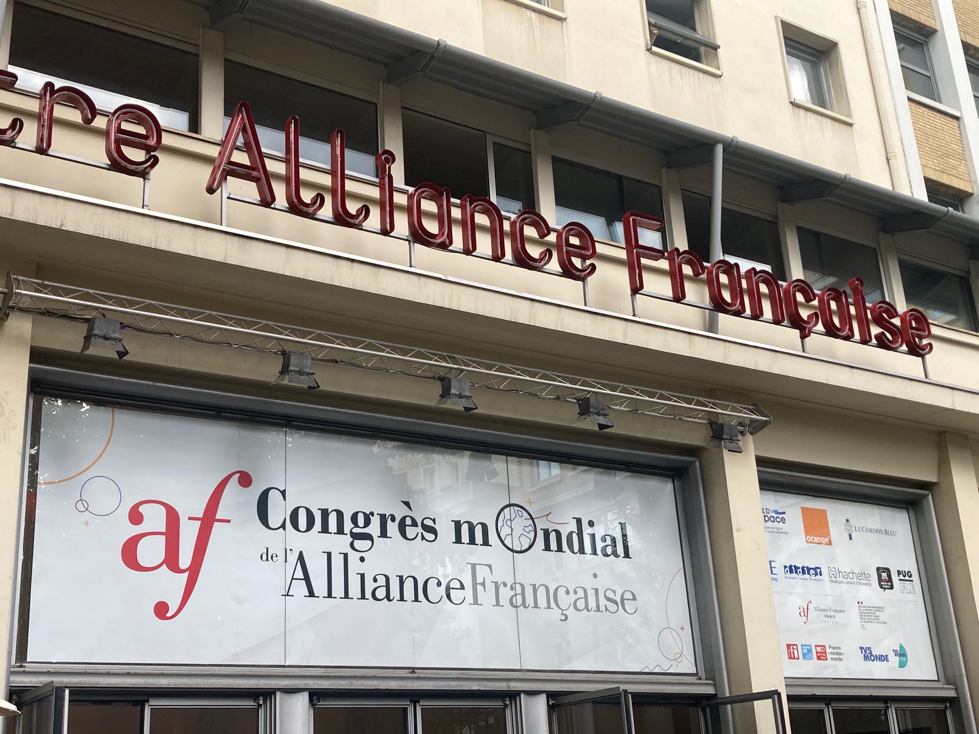 CONGRES MONDIAL DE L'ALLIANCE FRANCAISE